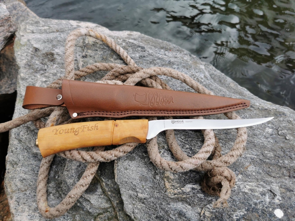 Helle Steinbit fiskekniv | Fjelltind nettbutikk